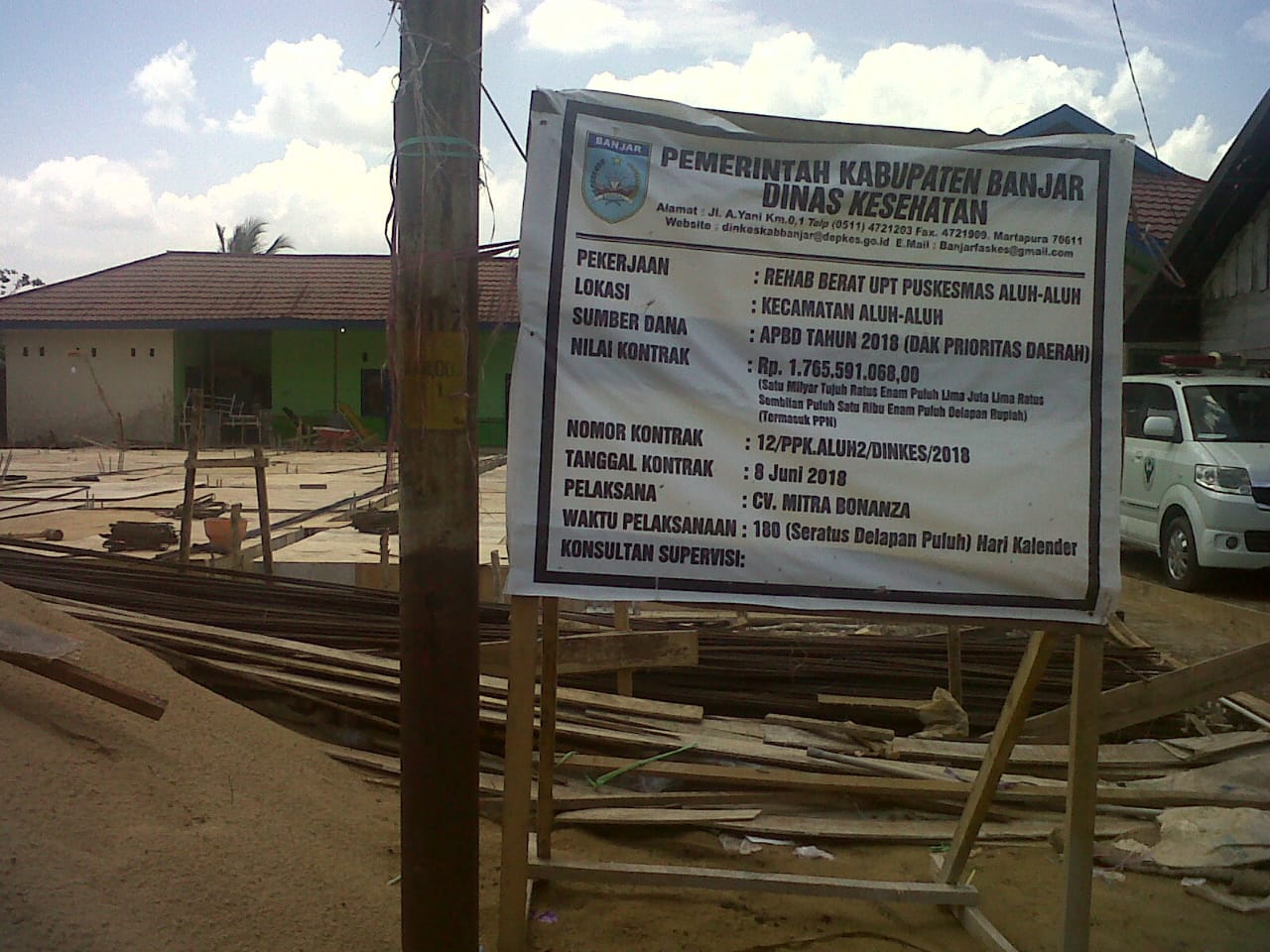 Irwan Bora Benarkan Bangunan Puskesmas Aluh Aluh Tak Mengantongi Sertifikat Laik Fungsi ...